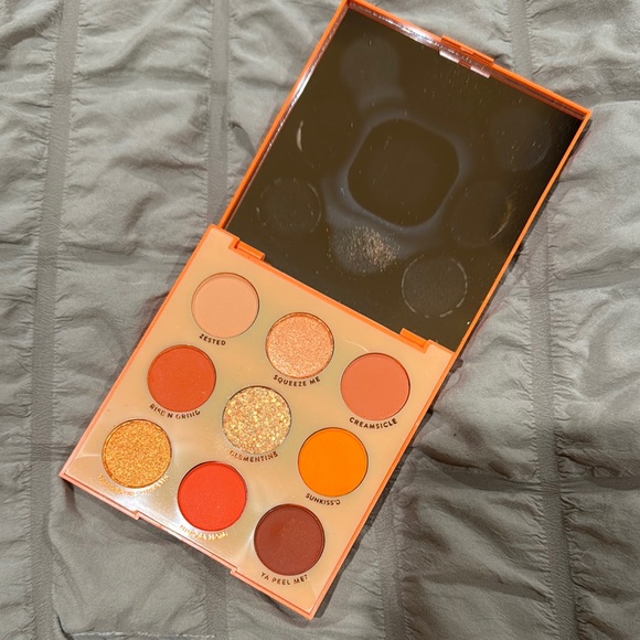 Colourpop | Makeup | Colourpop Orange You Glad Eyeshadow Palette | Poshmark